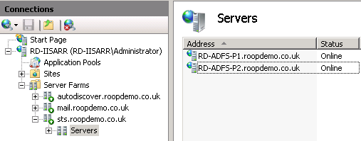 Part 4: IIS ARR as a Reverse Proxy and Load balancing solution for O365 Exchange Online in a ...