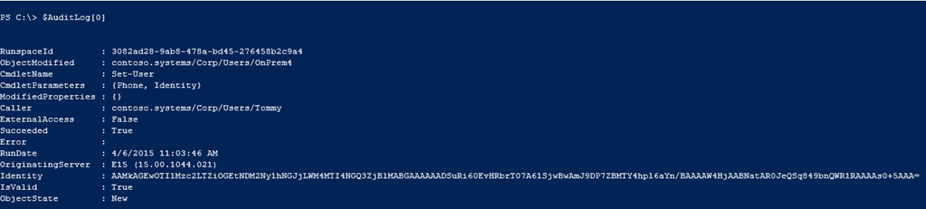 Parsing the Admin Audit Logs with PowerShell | Microsoft Community Hub