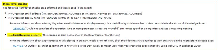Improved CalCheck integration with OffCAT | Microsoft Community Hub