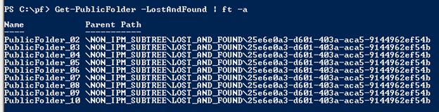 Introducing Public Folder “Lost and Found” functionality | Microsoft Community Hub