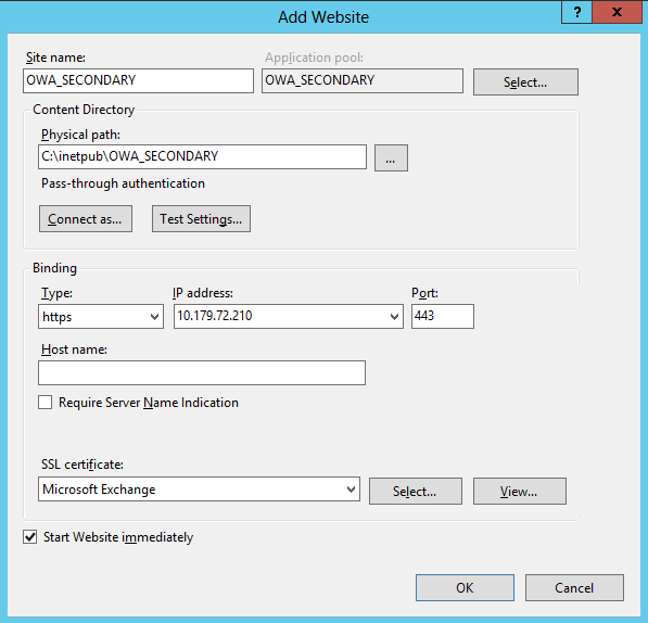 Configuring Multiple OWA/ECP Virtual Directories on the Exchange 2013 ...