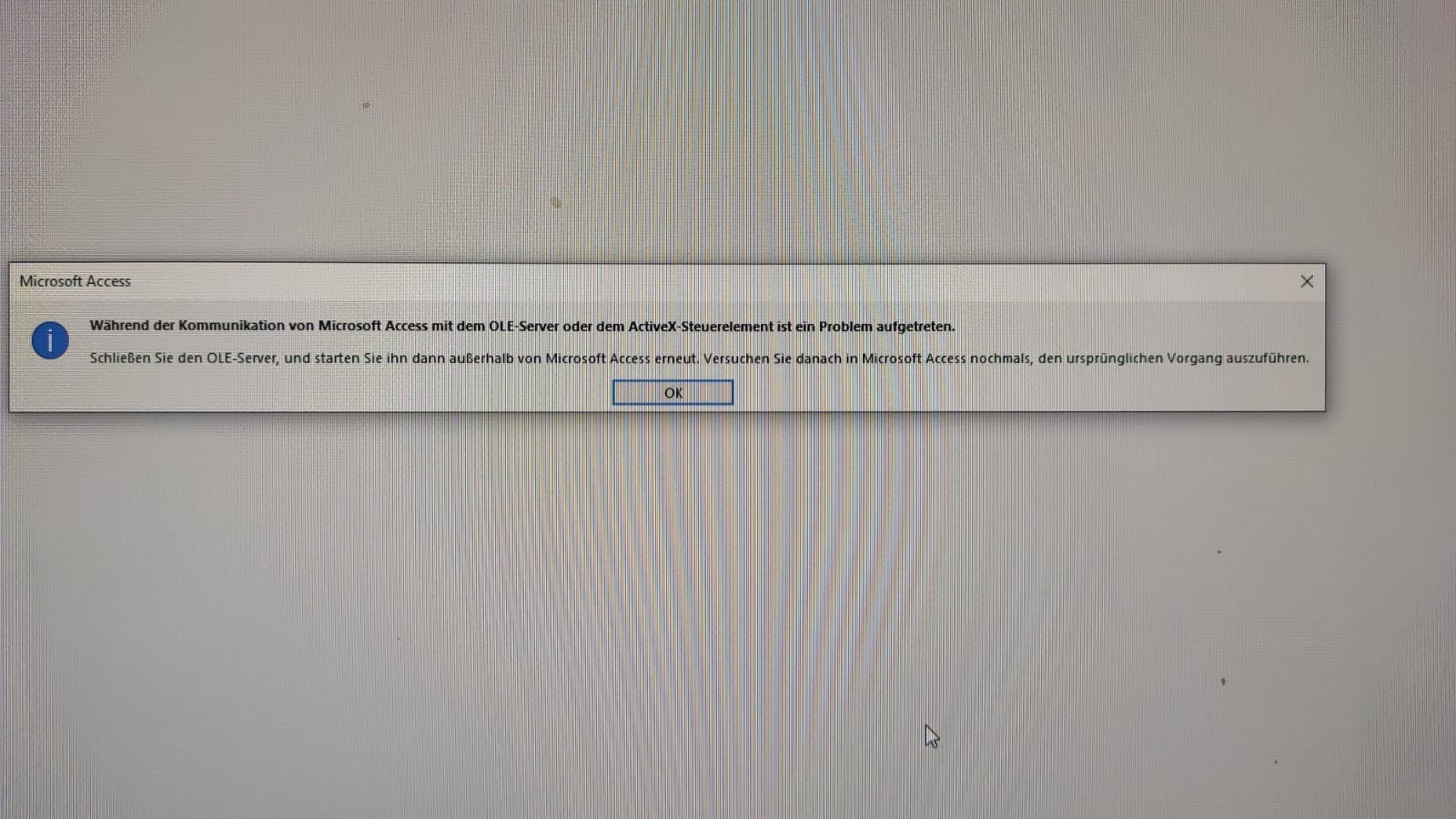 Access Database Error 502753 | Microsoft Community Hub