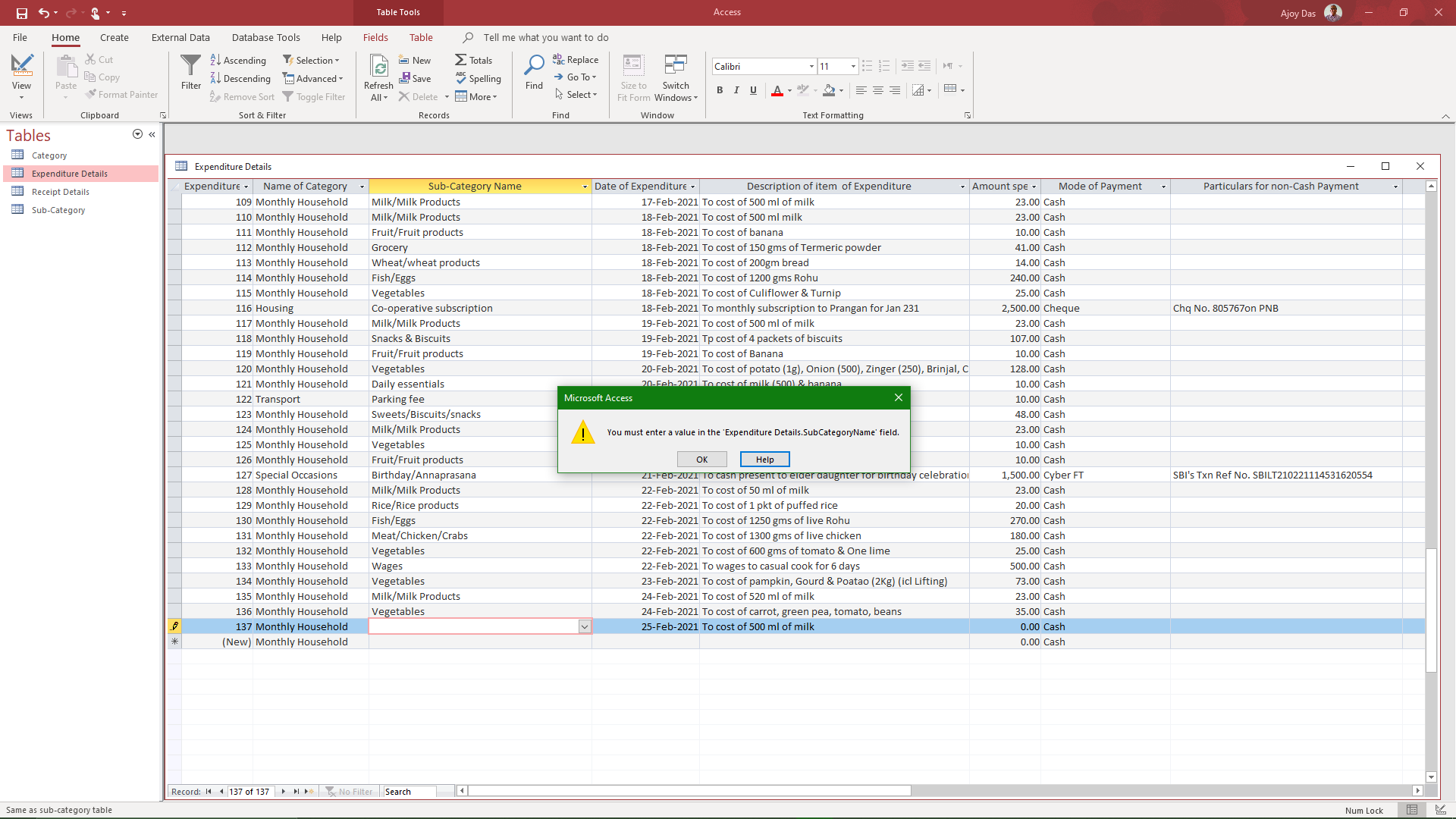 Access Error Screen Does Not Close After Ok Button Of Error Message Is Clicked Microsoft