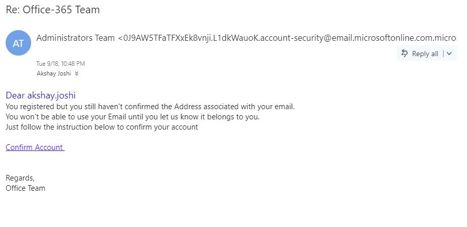 Spam/Phishing Mails in O365 | Microsoft Community Hub