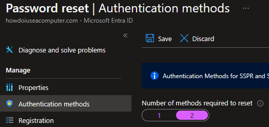 All users receive "Your organization needs more information to keep ...