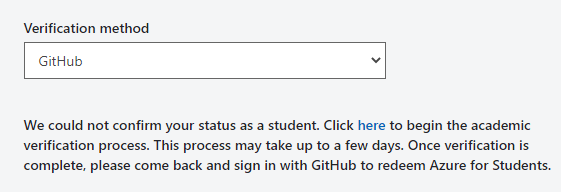 Microsoft Azure for Students activation | Microsoft Community Hub