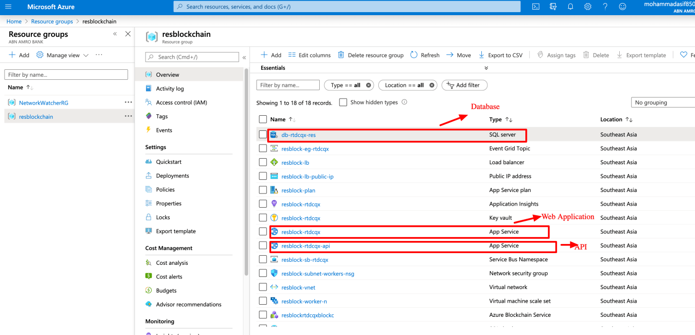 How to retrieve transaction details from data block in the blockchain via Azure Blockchain ...