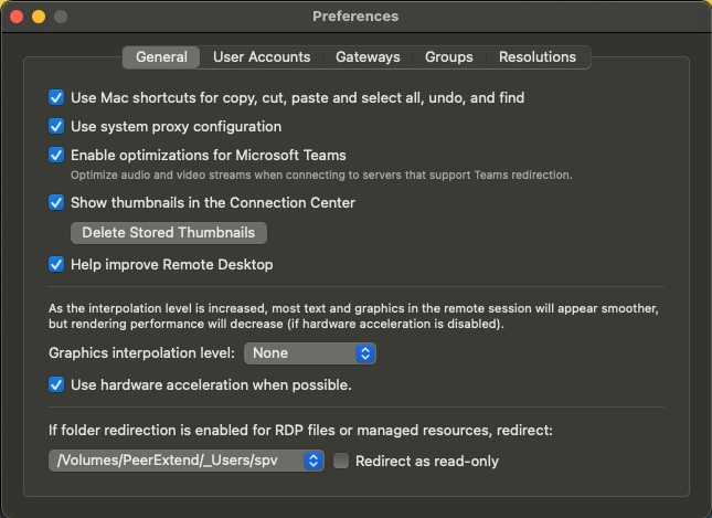 Workspace is deleted each time MS Remote Desktop quits | Microsoft Community Hub