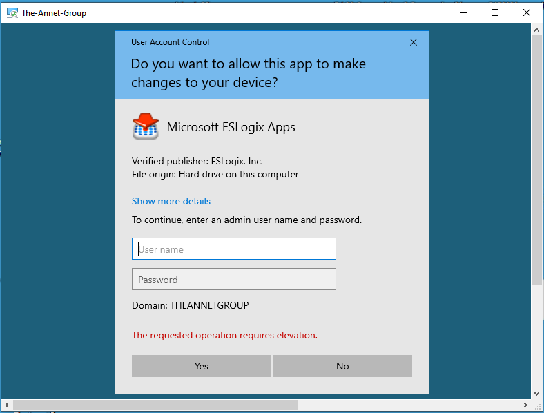 Not able to install any software in WVD | Microsoft Community Hub