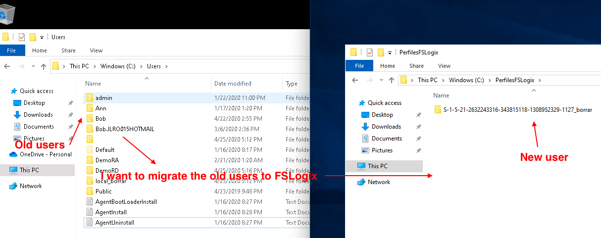 Convert UPD (WVD) to FSLogix container (WVD) | Microsoft Community Hub