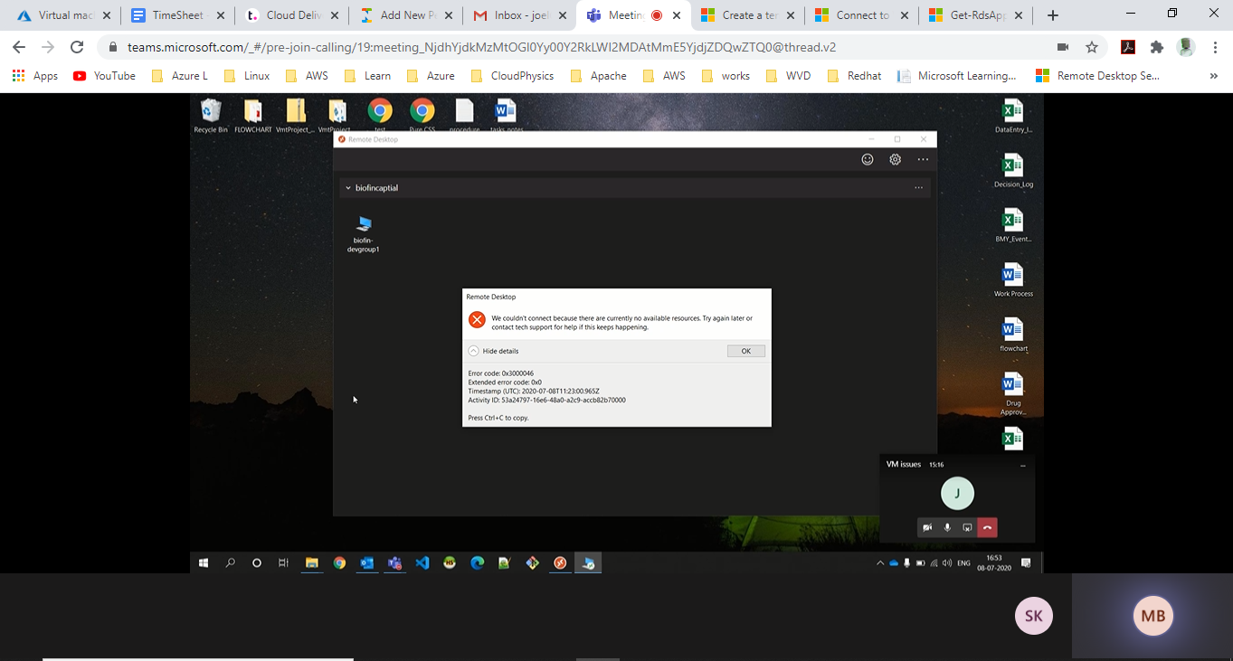 WVD Session Host is unavailable | Microsoft Community Hub