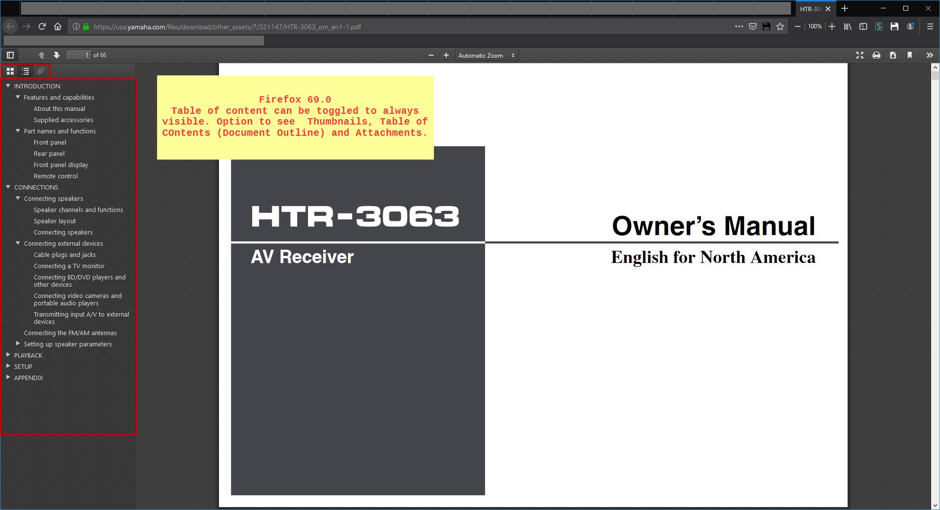 Add table of contents / bookmarks / document outline in PDF viewer ...