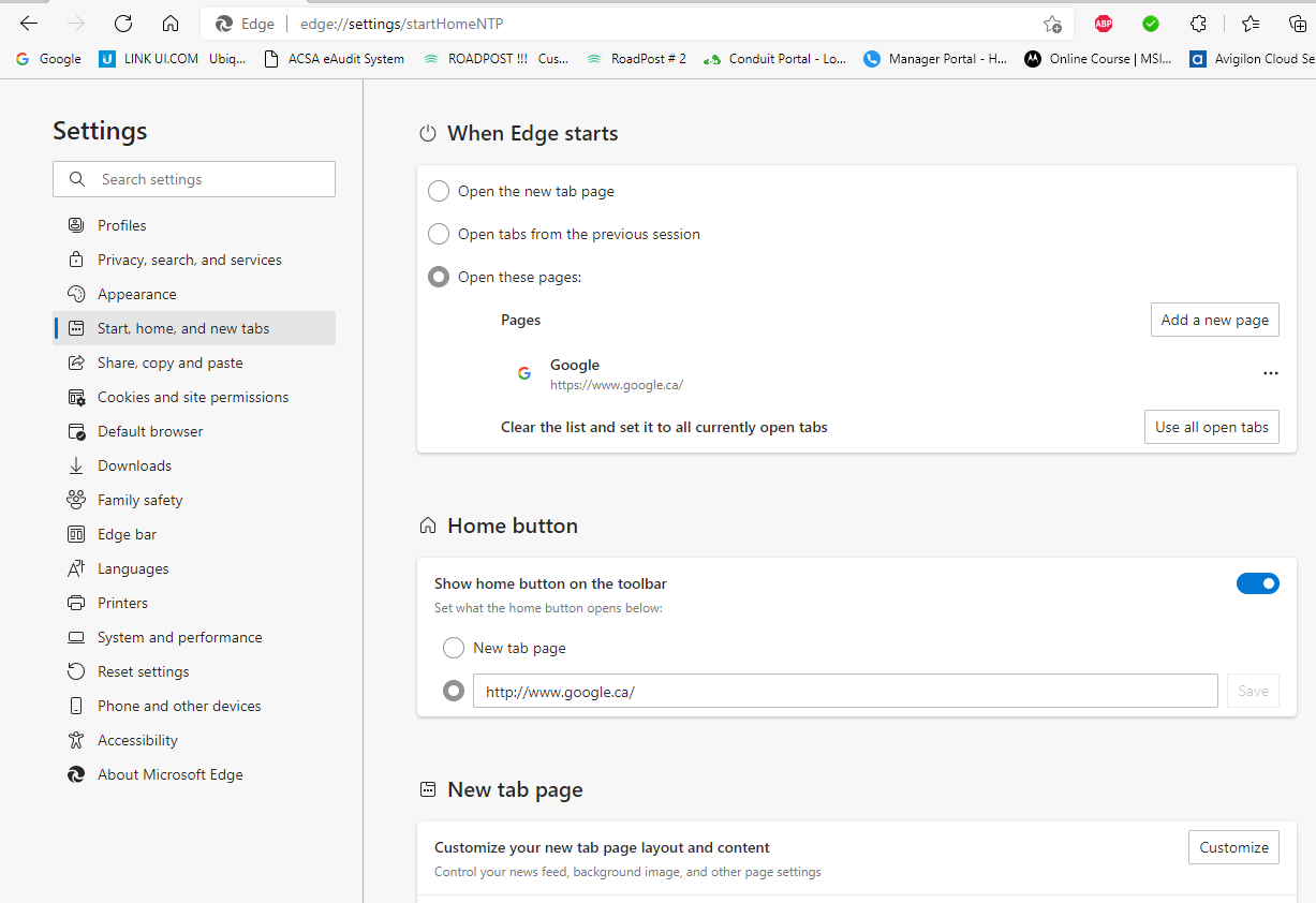the edge home page is annoying | Microsoft Community Hub
