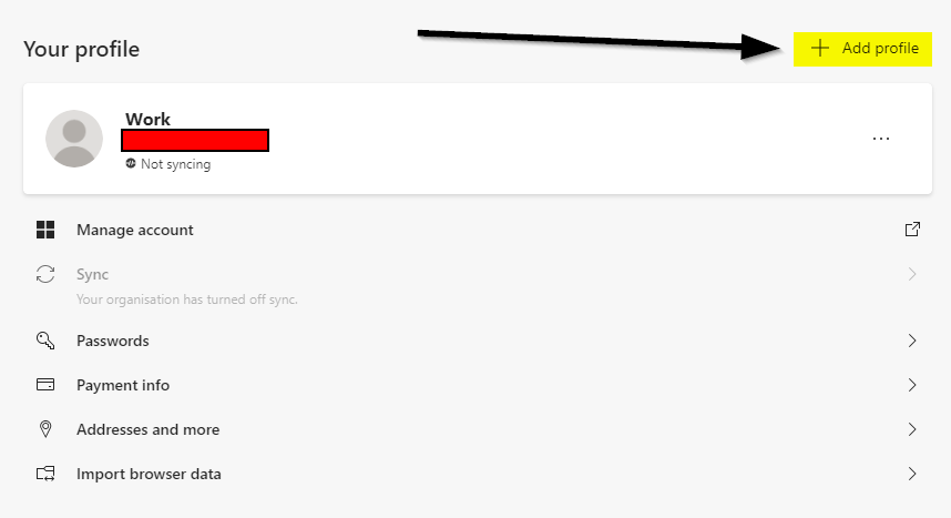 Hide or Disable the Add Profile button in Settings | Microsoft ...