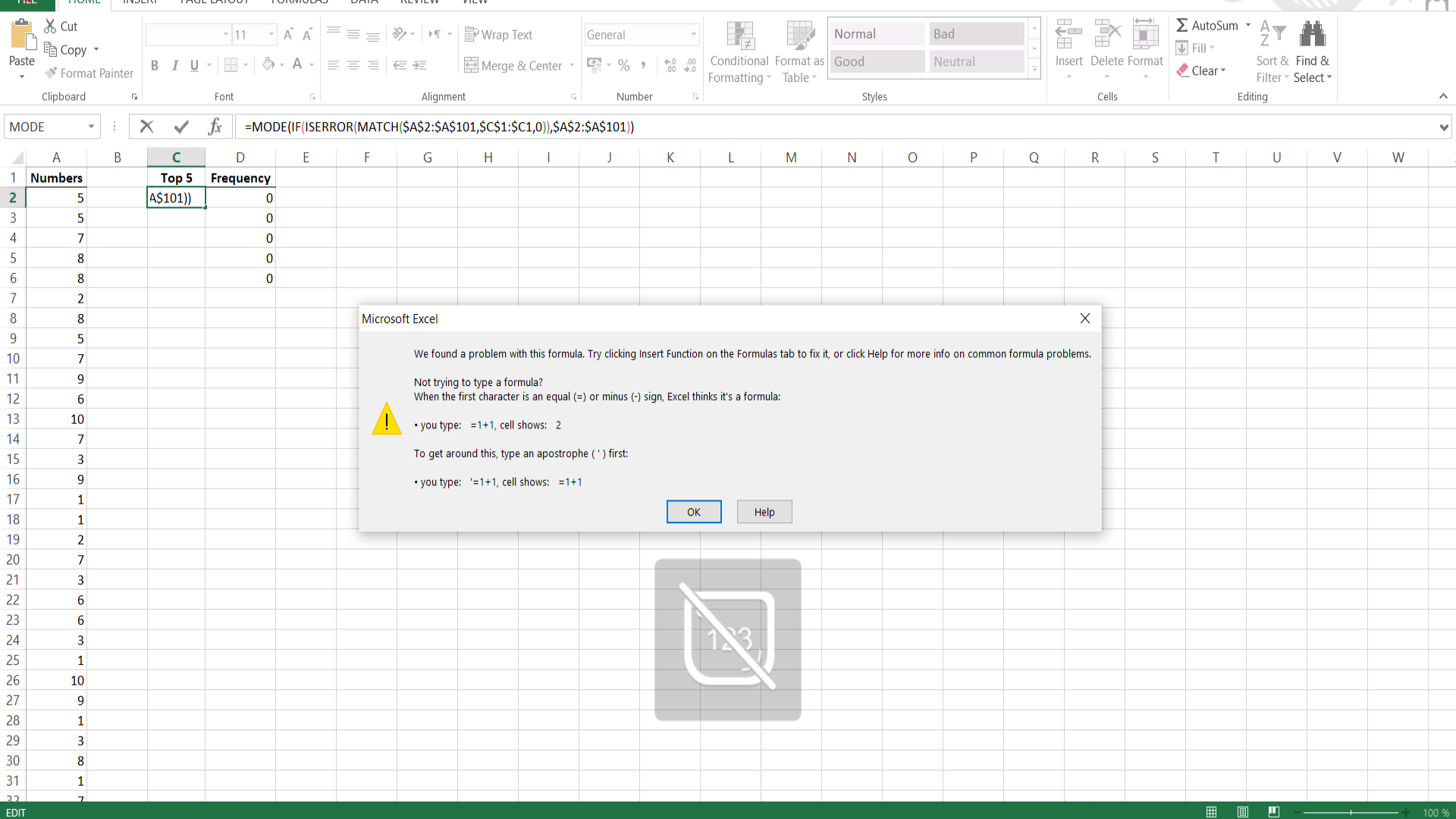 Excel Formula | Microsoft Community Hub
