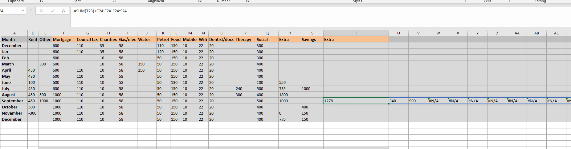HELP: formula results spanning mutiple cells | Microsoft Community Hub