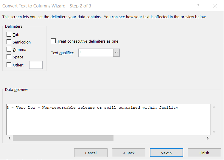Delimiter for Separate Line Breaks in Cell not Working | Microsoft ...