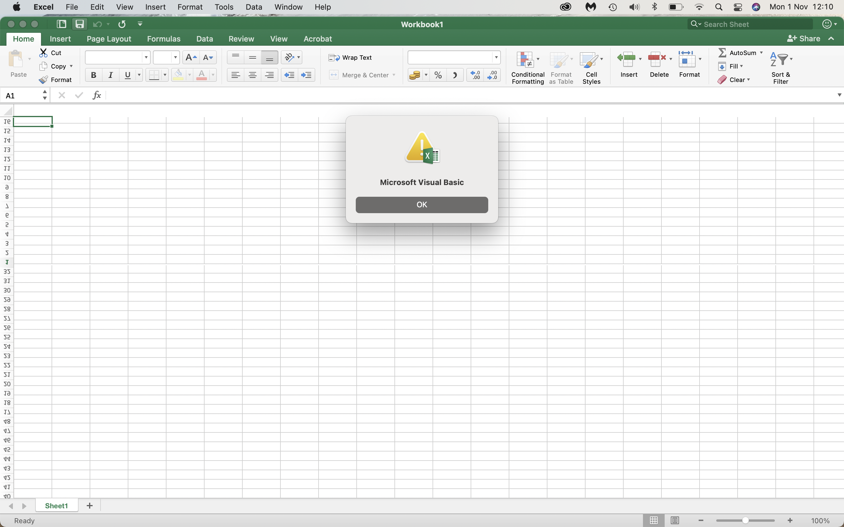 Excel - Pop up | Microsoft Community Hub
