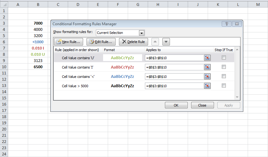 Excel Conditional Formatting | Microsoft Community Hub