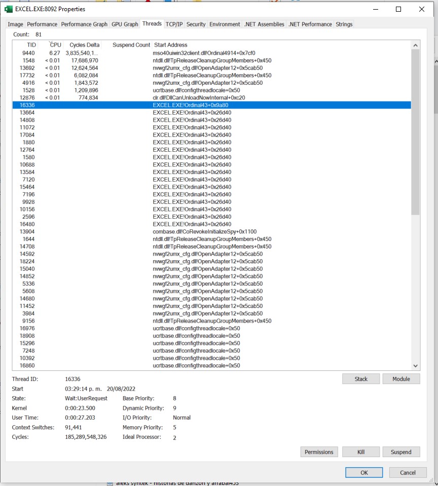 Microsoft Excel 365 HUGE Memory Leak (50 GB RAM) | Microsoft Community Hub
