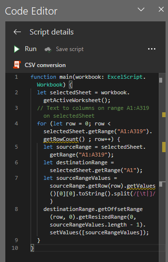 Simple automate script mangles number formatting | Microsoft Community Hub