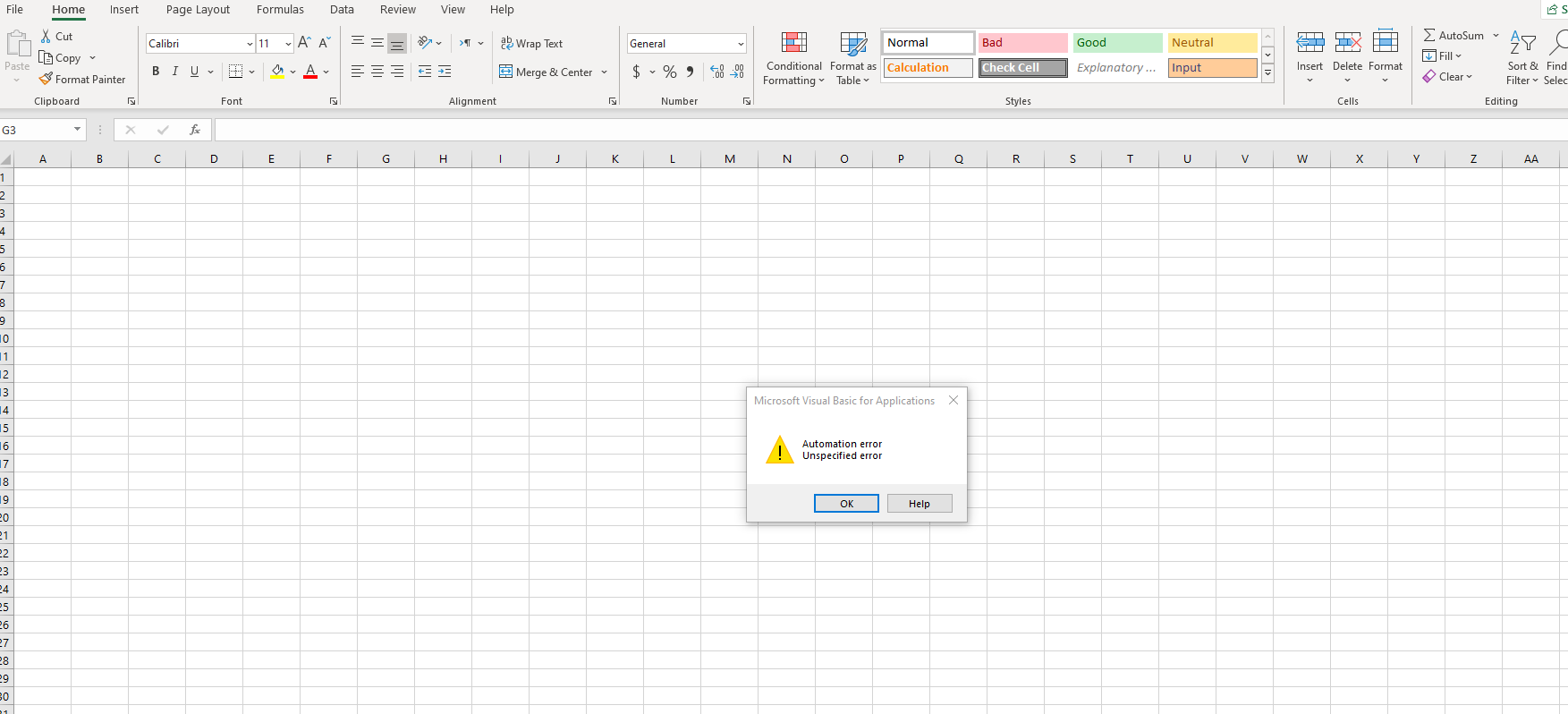 Error | Microsoft Community Hub