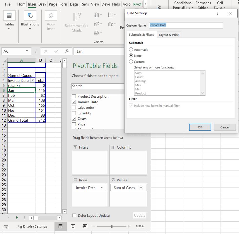 Pivot Tables - Changing Date format | Microsoft Community Hub