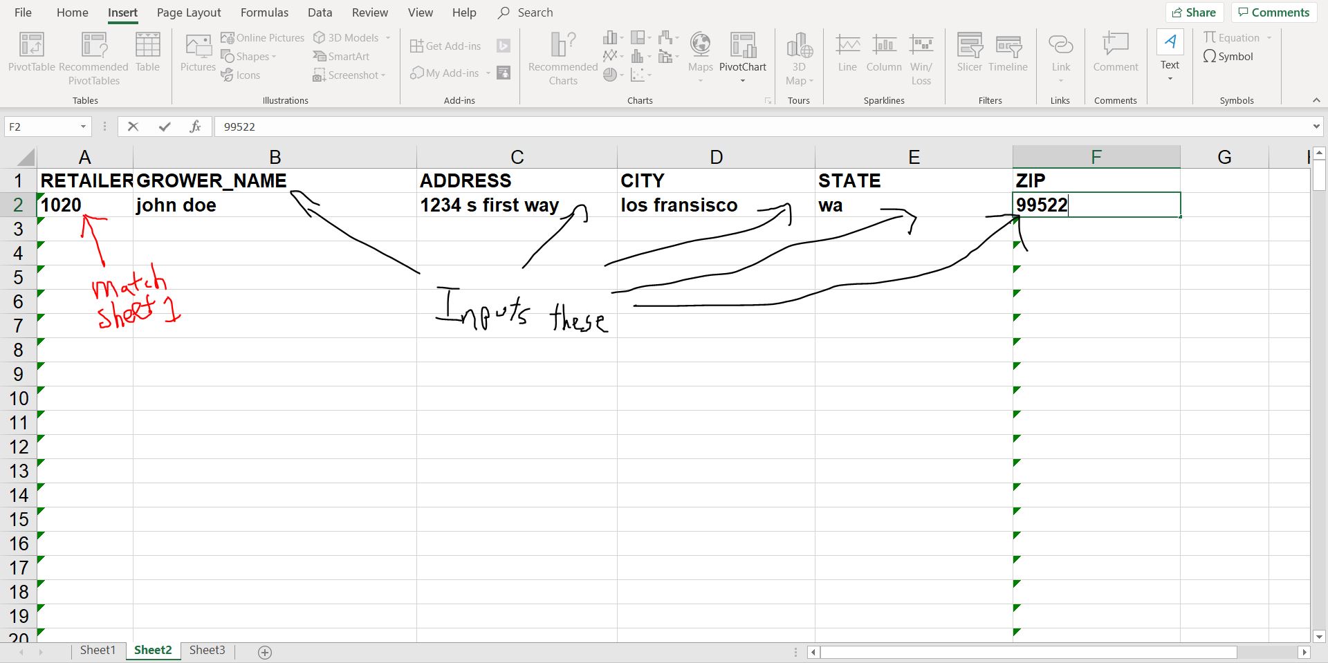 Referencing multiple cells based on a single cell input | Microsoft ...
