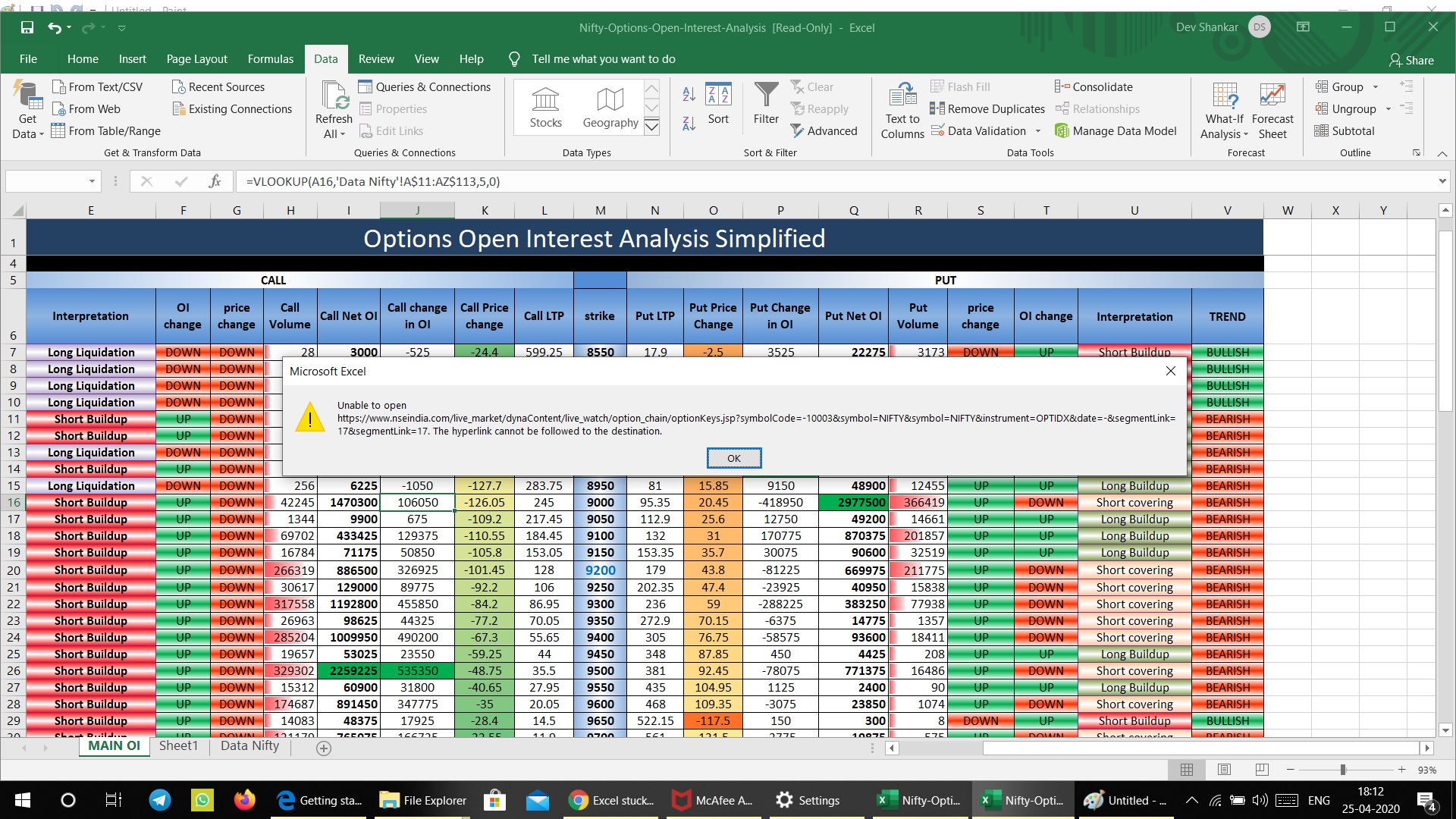 Unable To Fetch Data From Web In Excel Microsoft Community Hub