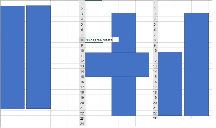 Shapes get resized after rotating (if it crosses sheet window ...