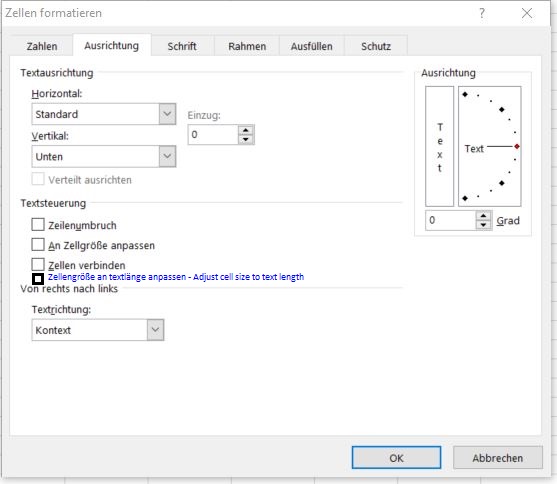 Please Vote For Additional Function For Formatting Cells Adjust