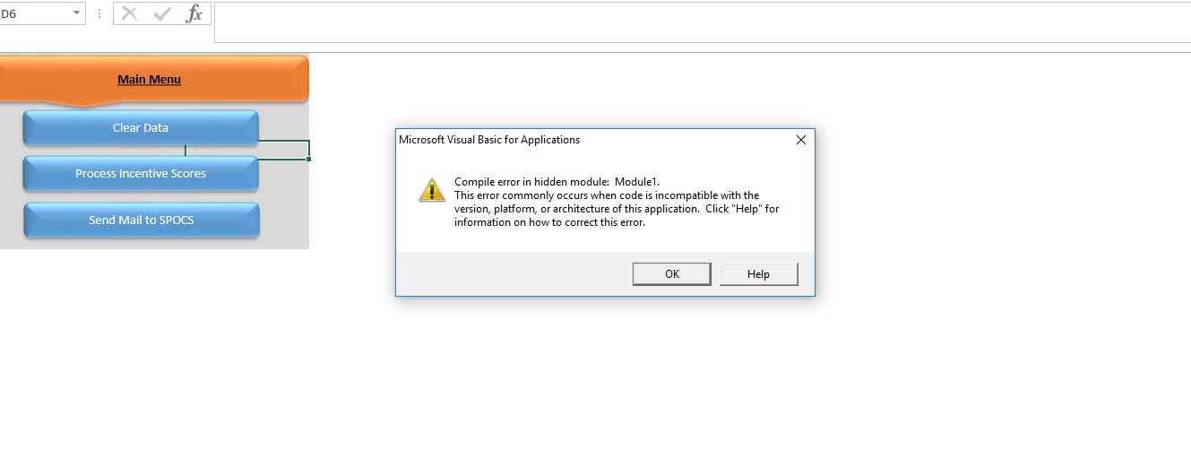 VBA Excel Code Compatible Error | Microsoft Community Hub