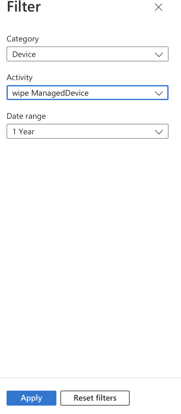 Intune Device Wipe Logs | Microsoft Community Hub