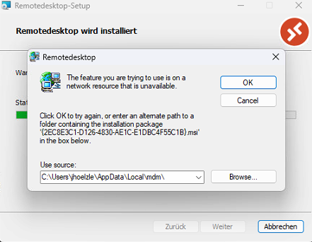 Remote Desktop Client old installer | Microsoft Community Hub