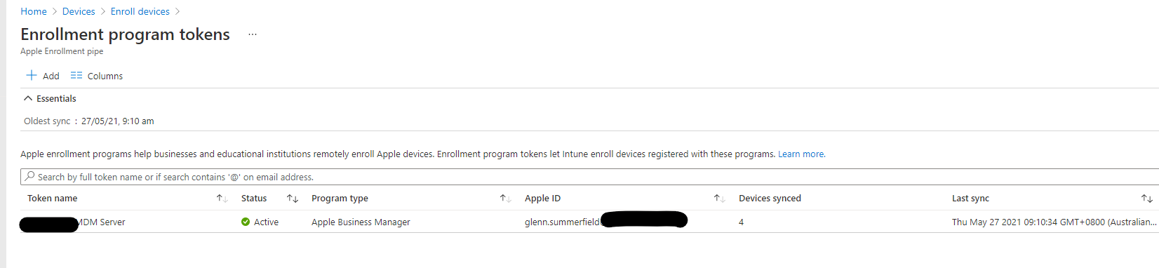 New iPad - "Invalid profile" Apple Business manager using Enrollment ...