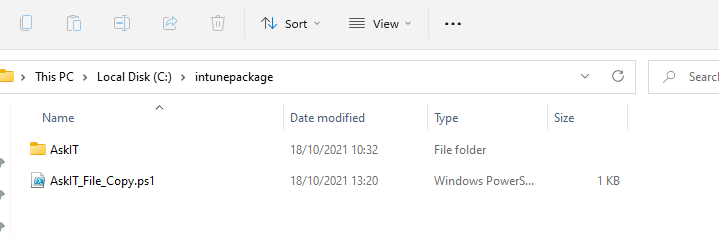 Creating a folder containing multiple files and sending to devices via ...