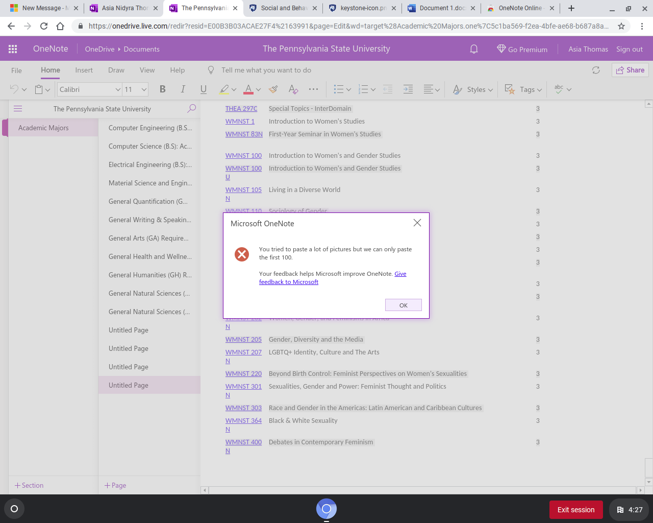 Questions About Pasting in OneNote Online | Microsoft Community Hub