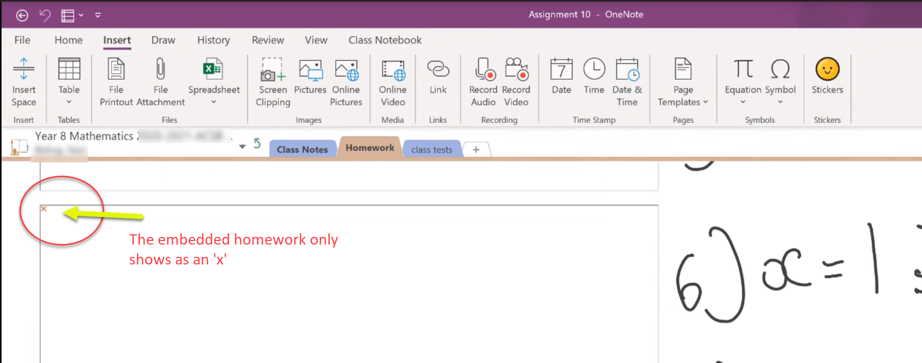 Embedded files do not render in OneNote 2016 | Microsoft Community Hub