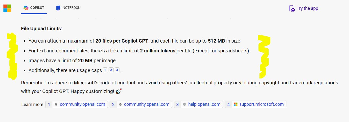 Custom Copilot GPT - Upload PDF's (More Feeder Content Needed ...