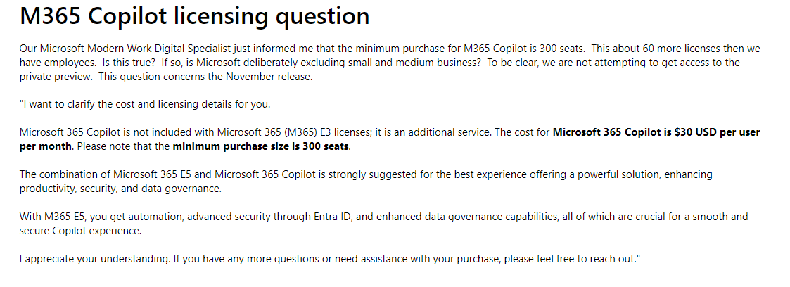 Microsoft Copilot License Requirements | Microsoft Community Hub
