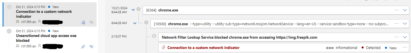 Duplicate alerts generated when unsanctioned app is accessed ...