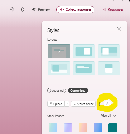 HEX code field greyed out after new MS forms update | Microsoft ...