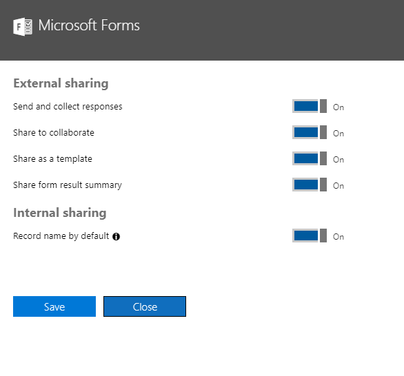 Microsoft Forms - Share to collaborate with external users not working | Microsoft Community Hub
