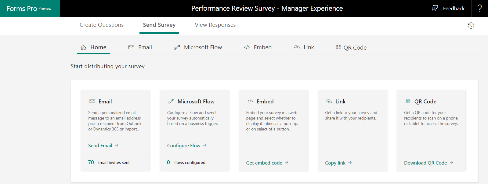 Sending an email reminder from Microsoft Forms Pro | Microsoft ...
