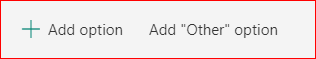 Add "Other" Option has disappeared | Microsoft Community Hub