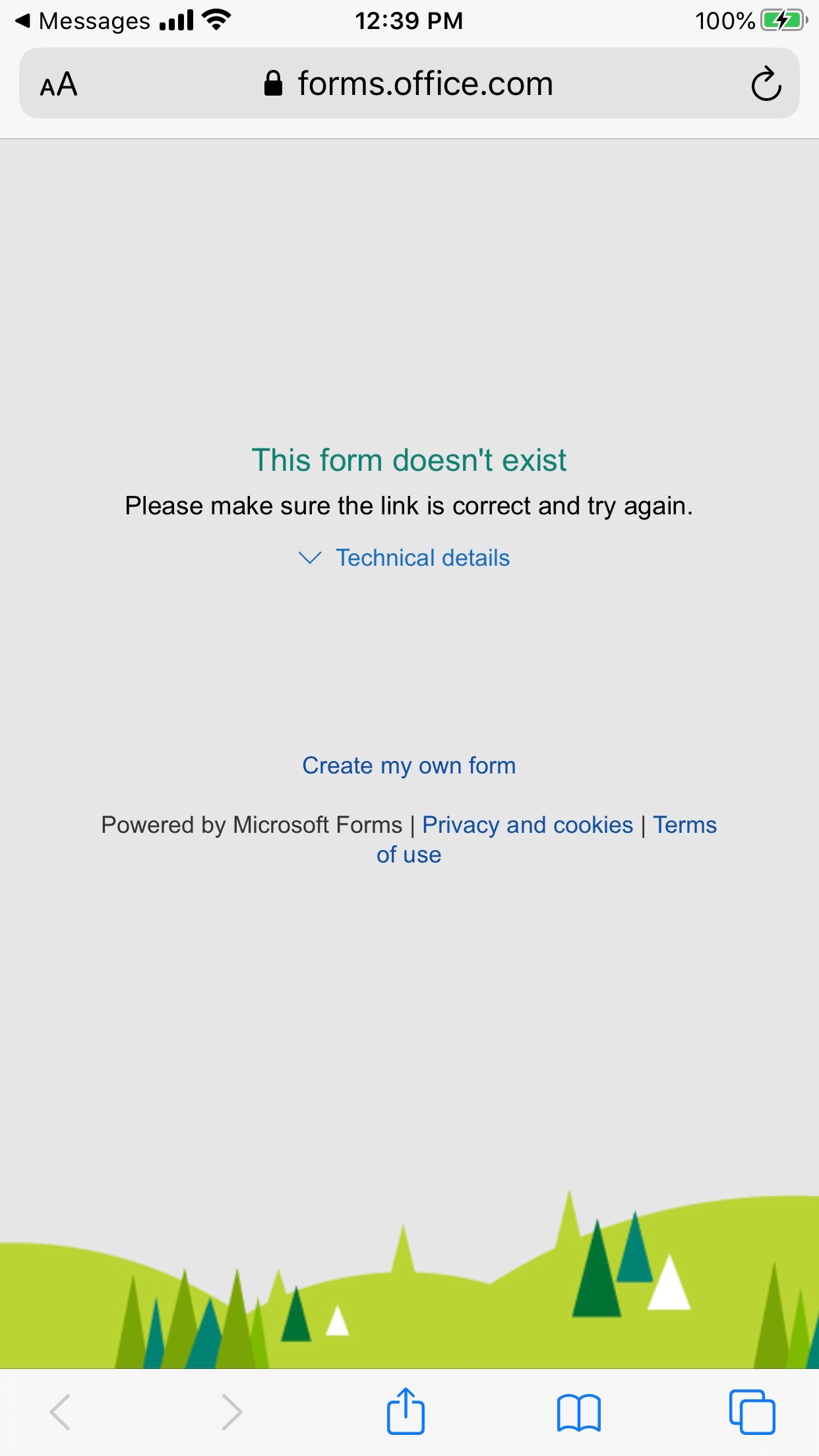 Microsoft Forms - Problem with iOS/Mac users accessing forms link ...
