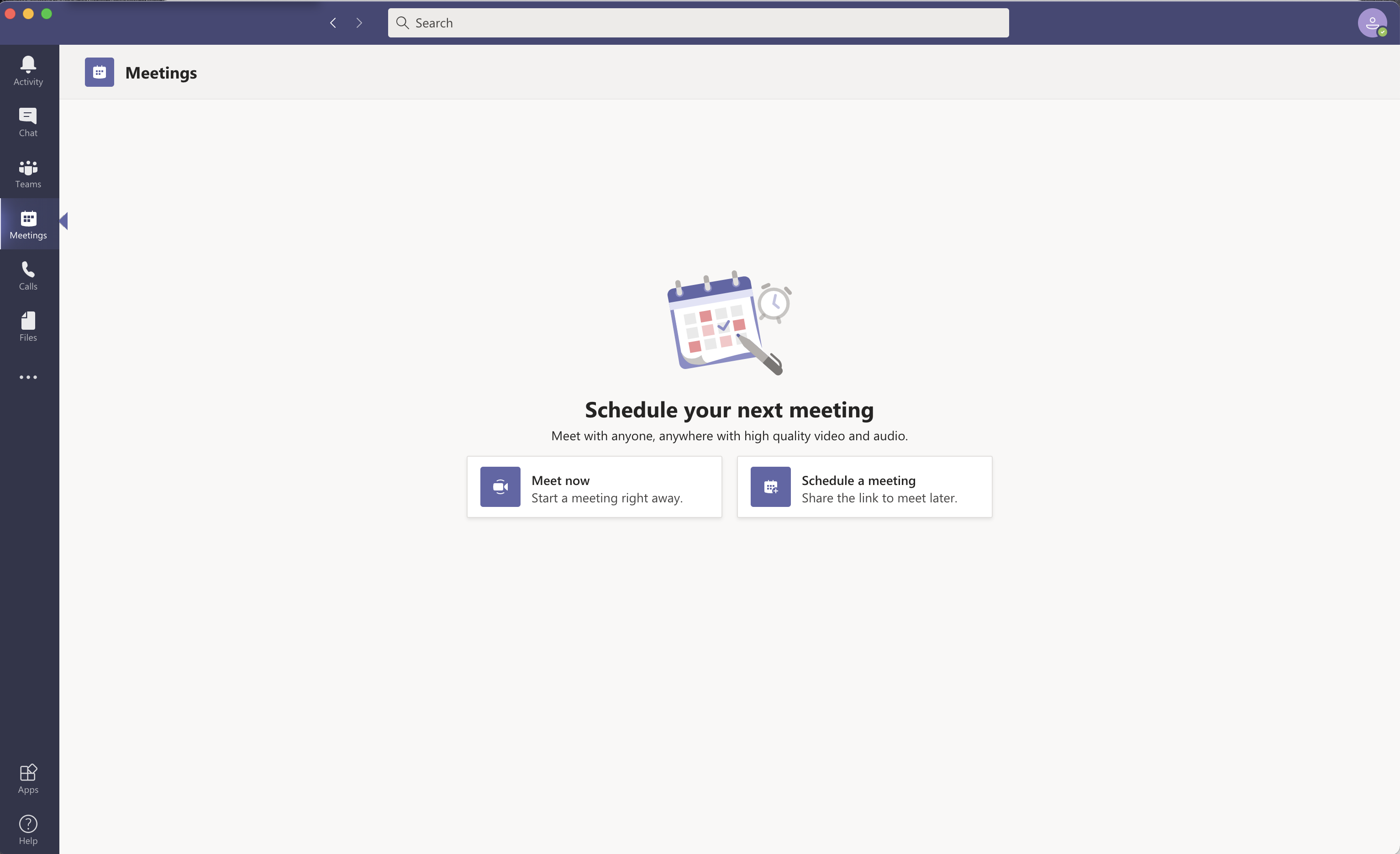Can't see meetings in calendar on desktop teams (Mac - Big Sur ...