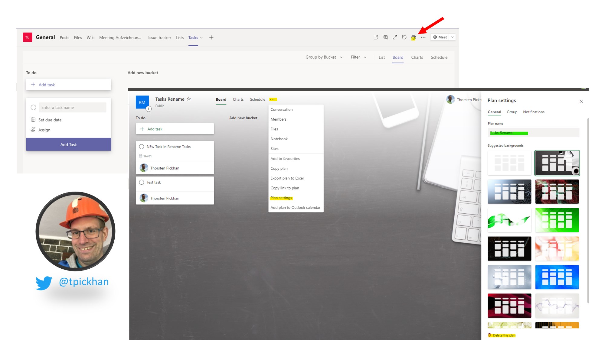 Deleting a Plan from Tasks by Planner | Microsoft Community Hub