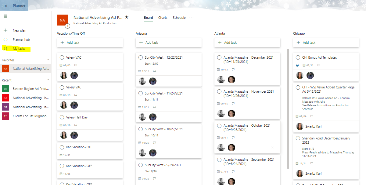 Planner and My Tasks | Microsoft Community Hub