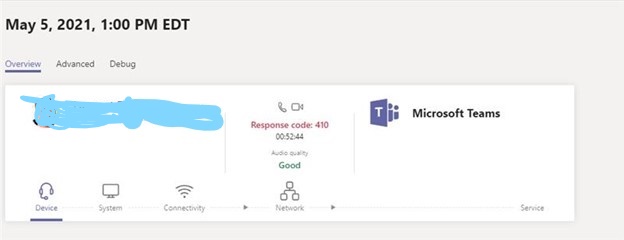Teams Response code 410 | Microsoft Community Hub